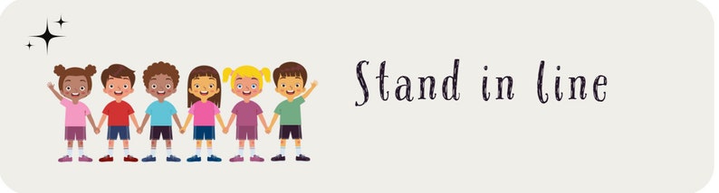 10 Classroom Visual Rules Cards - Etsy