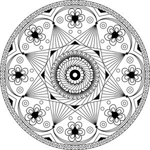 60 Mandala Coloring Pages Stress Relief, Art Therapy, Coloring ...