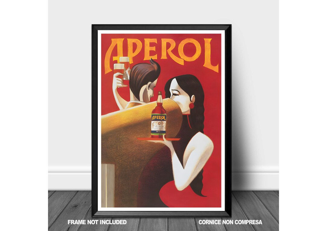 Vintage Alcohol Poster Drink Beverage Alcohol Food&drink Print Retro ...