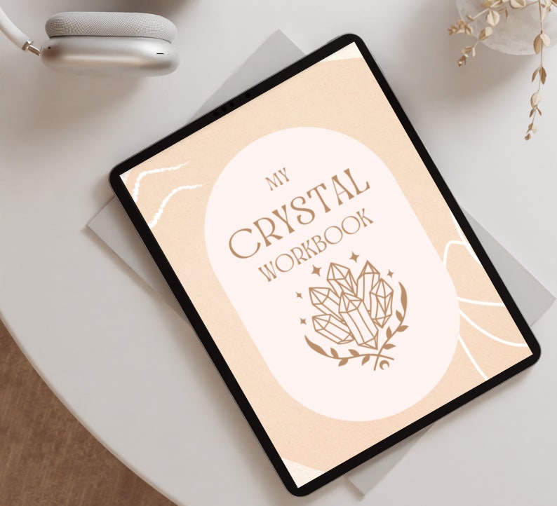 Crystals for Beginners Workbook Crystal Journal Digital - Etsy