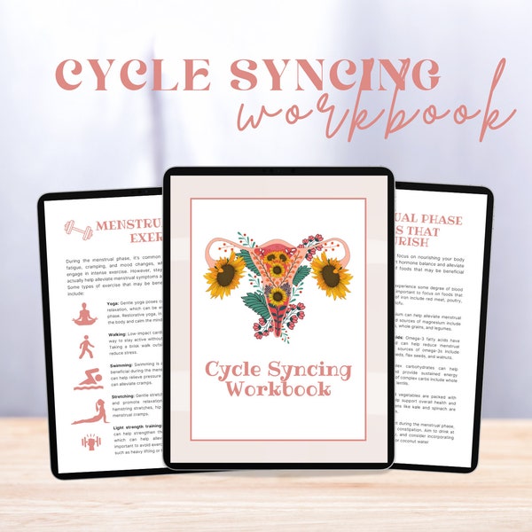 Cycle Syncing Planner - Etsy