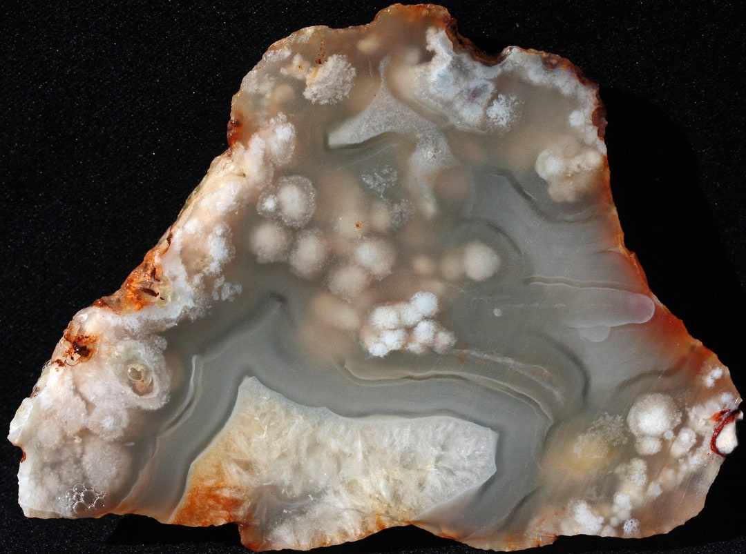 A102 4.6oz Very Thick Slab of Rare Sakura Flower Agate Quartz - Etsy