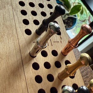 Extra Large Personalized Cribbage Board With Storage & Custom Engraving ...