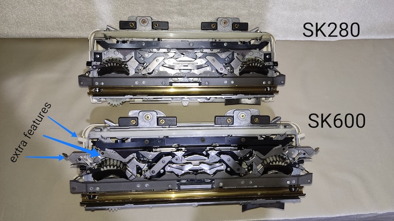 New SK600 improved Versions of SK280 Standard Gauge Knitting Machine - Etsy