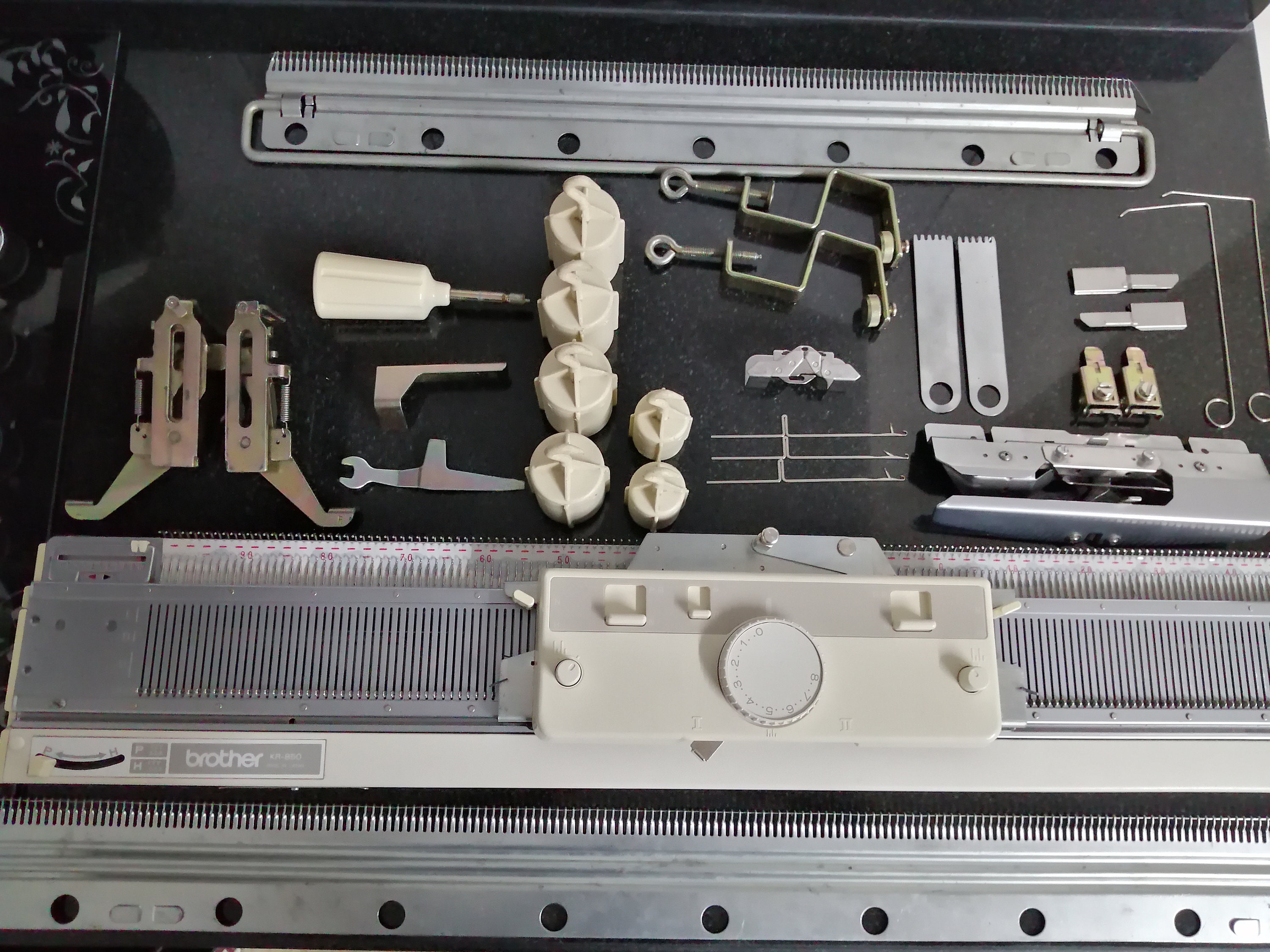 Brother KR850 / KR830 Ribber Attachment for Brother Knitting Machines ...