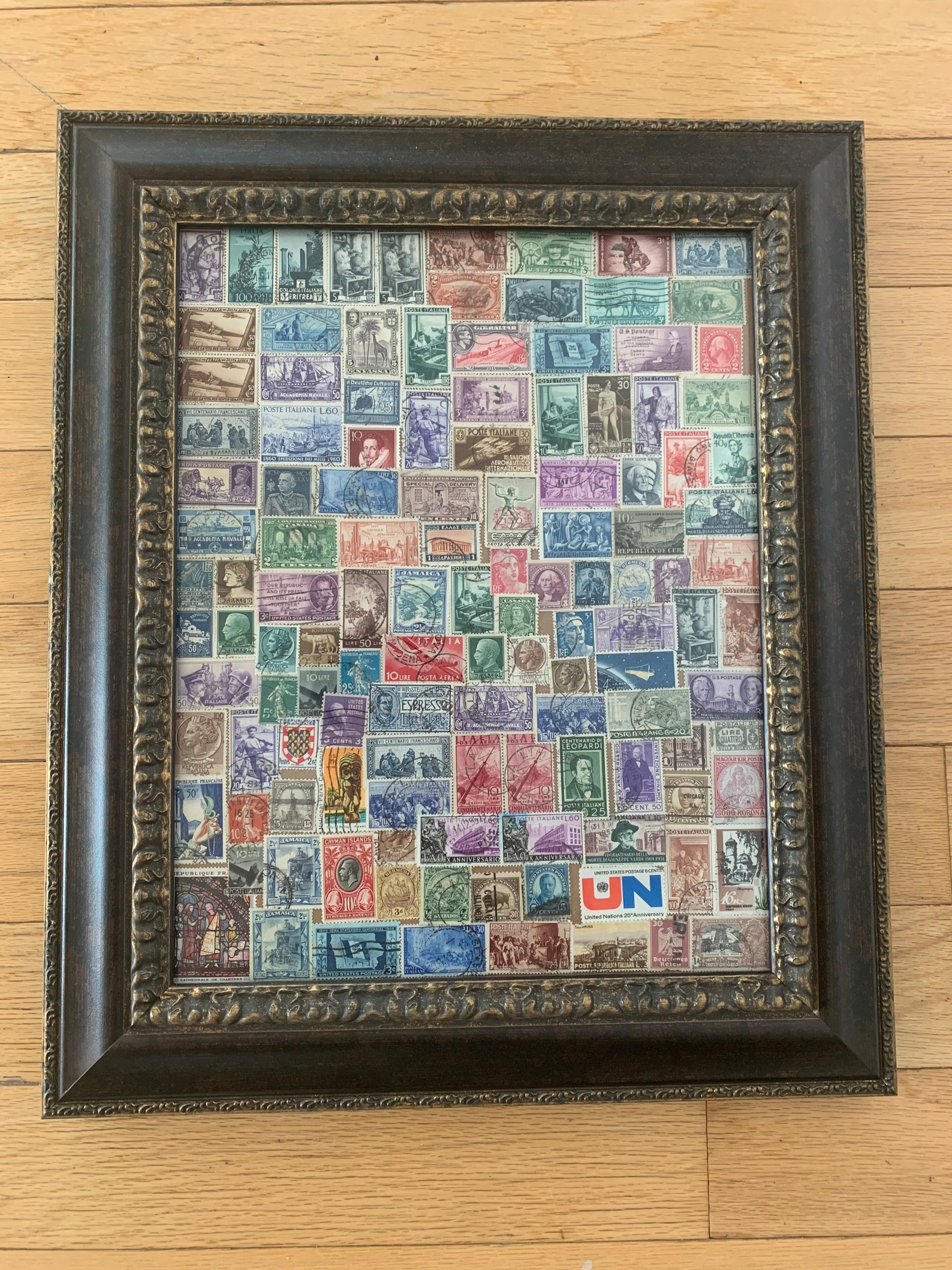Collage international de timbres début des années 1900 | Etsy