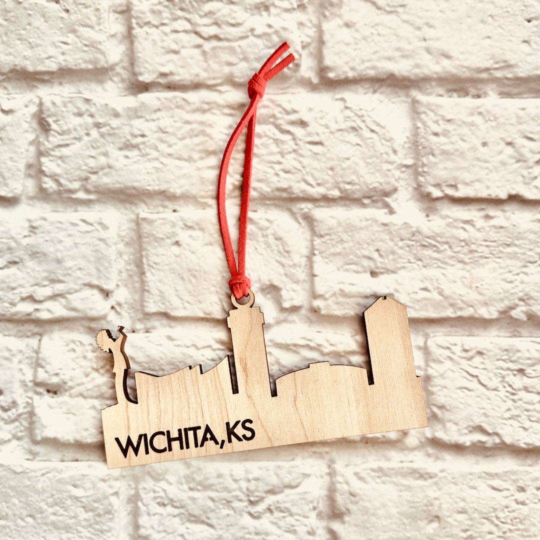 Wichita Skyline Ornament, Wichita Skyline, Wichita, Kansas, ICT, 316 ...