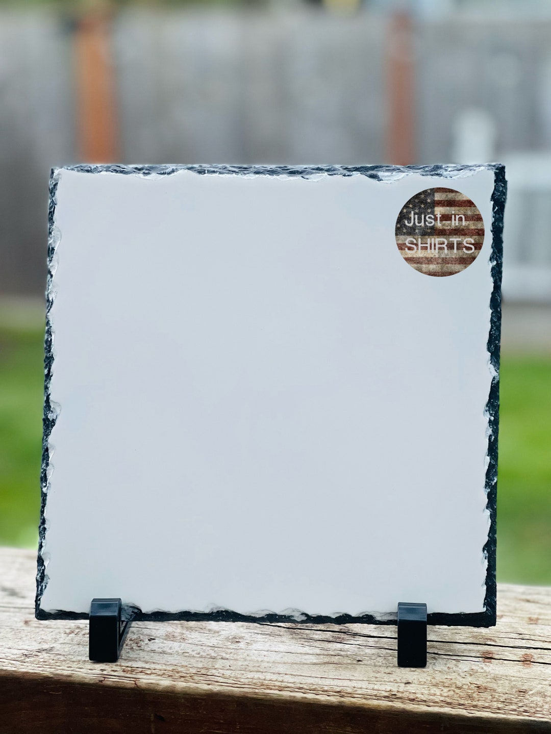 Sublimation Photo Slate - Rock Slate - DIY - Sublimation Photo Stand ...