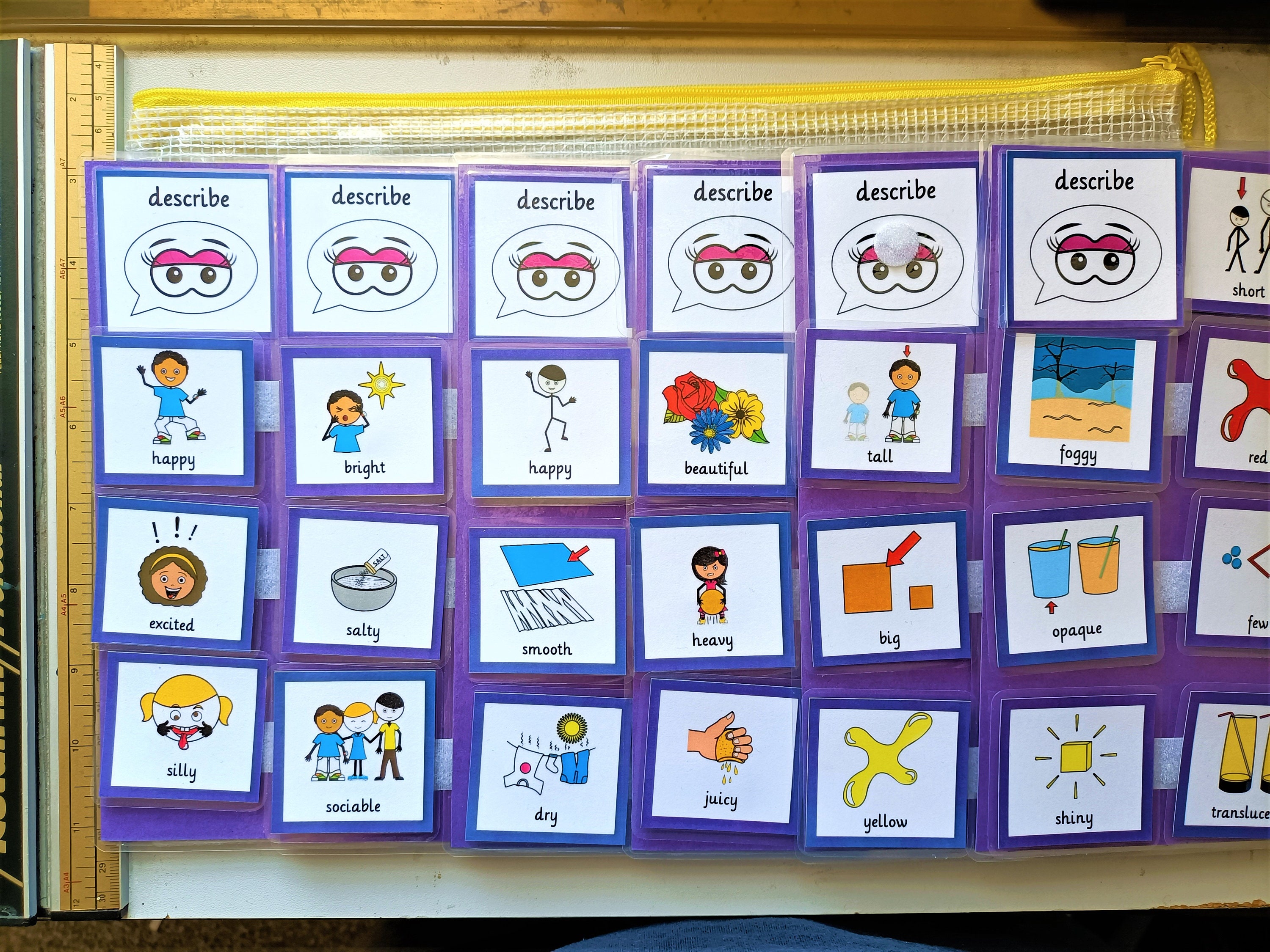 Colourful Semantics With Adjectives Colour Semantics - Etsy Canada