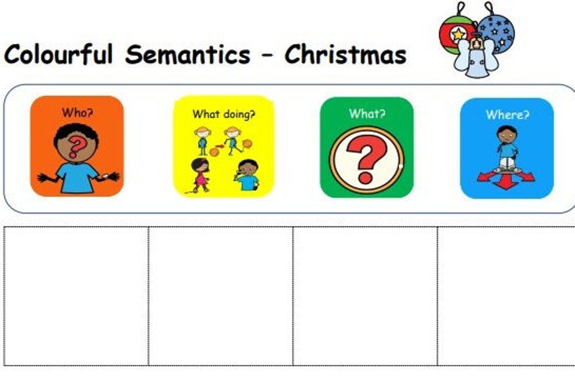 Download Christmas Colour Semantics Pack digital Version, SEN, EAL ...