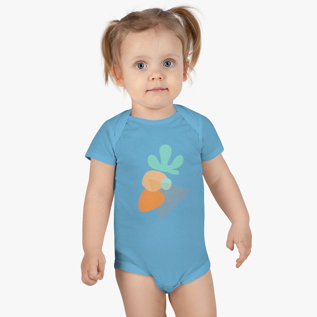 Sweet Mint Carrot Onesie® | Organic Vegetable Baby Onesie® | Veggie ...