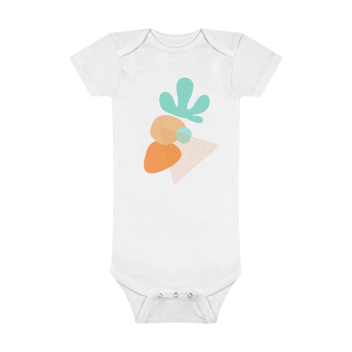 Sweet Mint Carrot Onesie® | Organic Vegetable Baby Onesie® | Veggie ...
