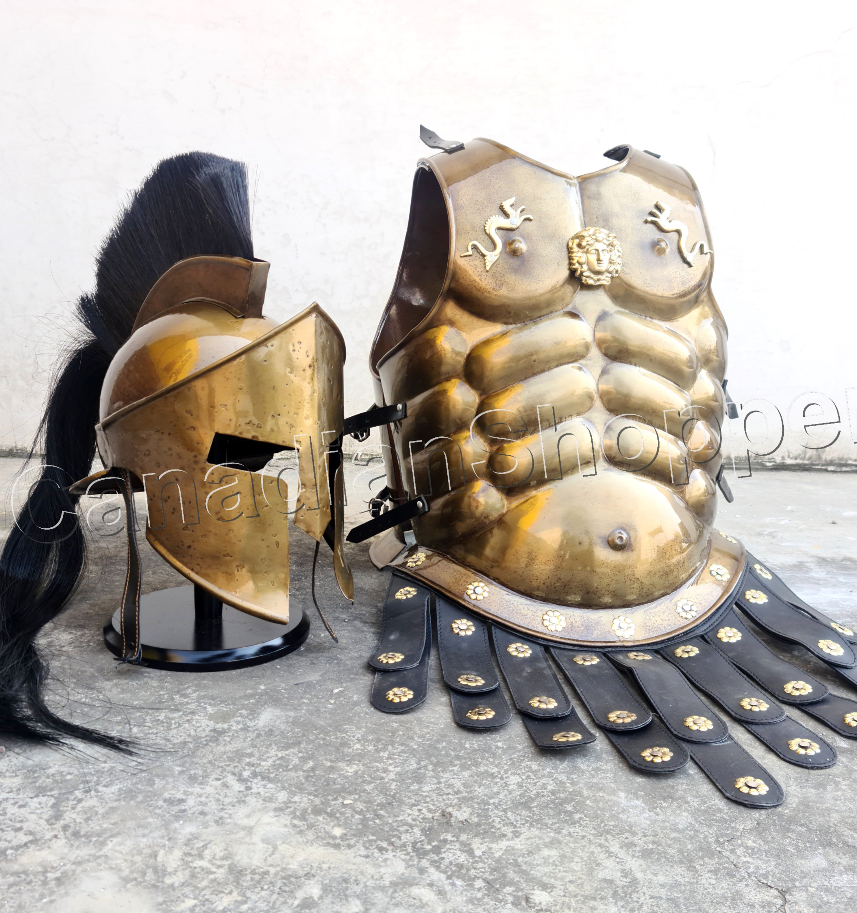 Greek Spartan Chest Plate