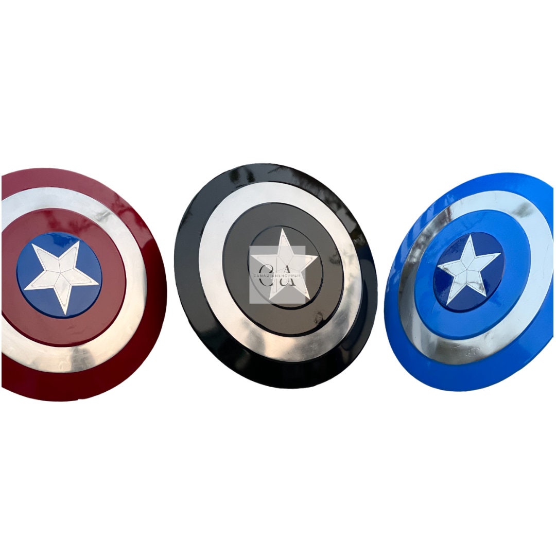 Marvels Avengers Legend Captain America Shield Metal With - Etsy
