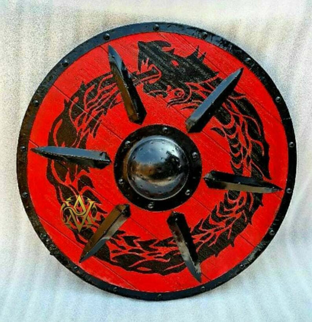 Viking Shield Dragon