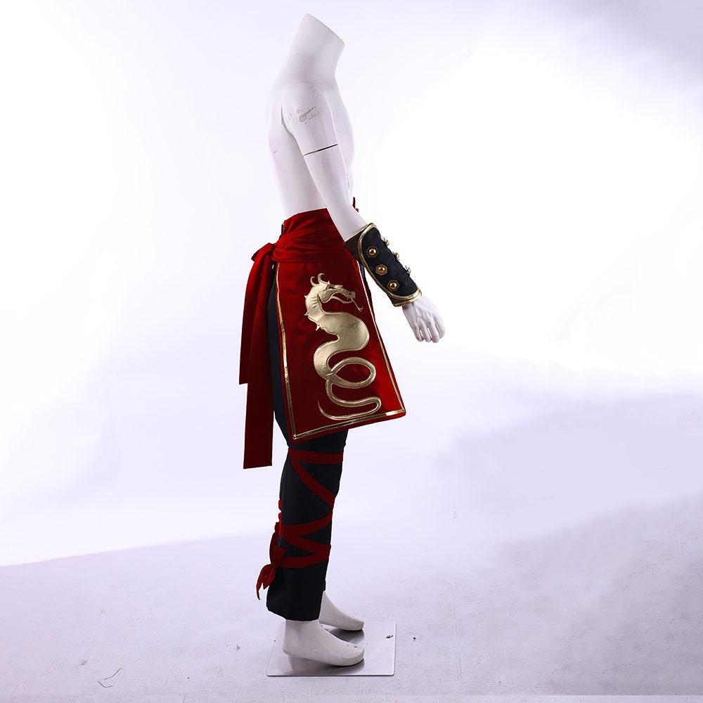 Custom Mortal Kombat 9 Cosplay Liu Kang Cosplay Costume | Etsy