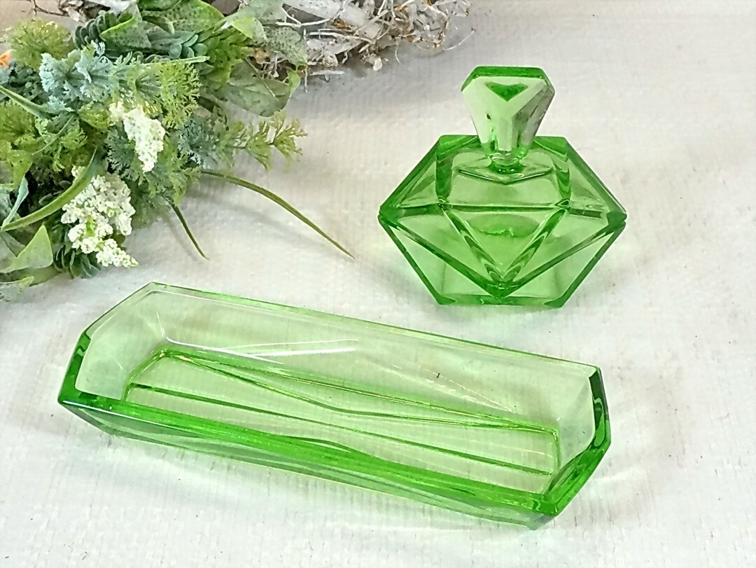 Dressing Table Set Boudoir Set Desk Set Made of Green - Etsy