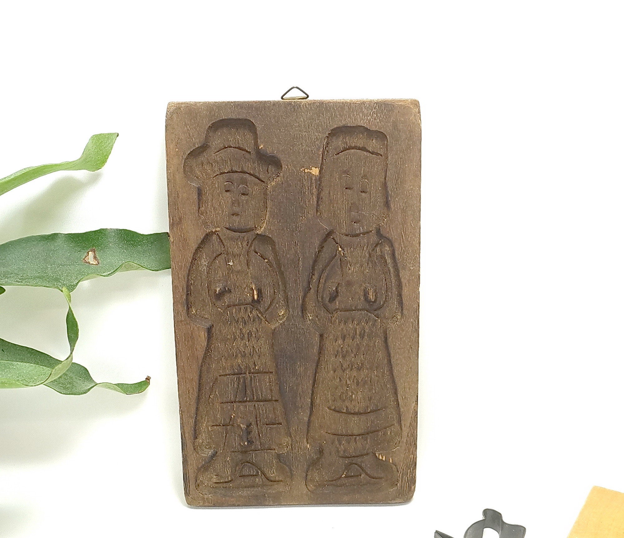 Alte Spekulatius Form, Holz Model, Backform, Kuchenform, Springerle ...