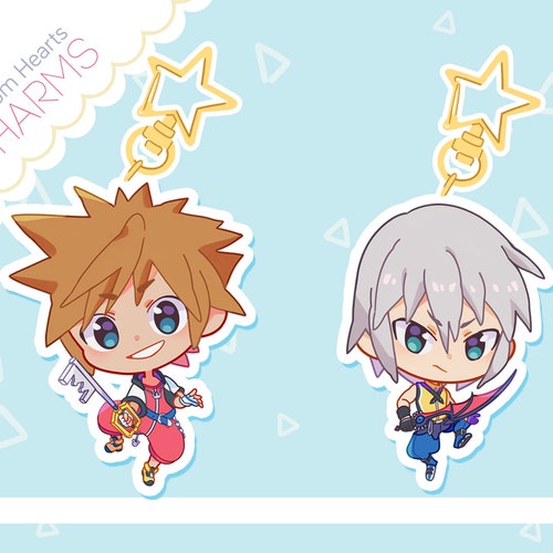 Sora Riku & Dream Eaters Kingdom Hearts Double-sided 7 Cm | Etsy