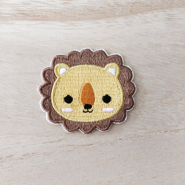 Lion Patch - Etsy