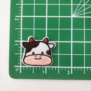 Milk Cow Iron on Patch, Embroidery Patch, Cute Kawaii Patch, Sew on ...