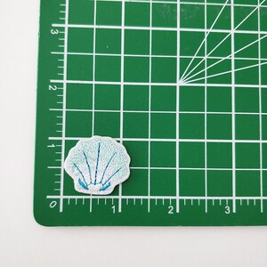 Pretty Seashell Iron on Patch, Embroidery Patch, Cute Kawaii Patch, Sew ...