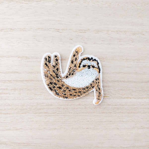 Sloth Iron on Patch - Etsy