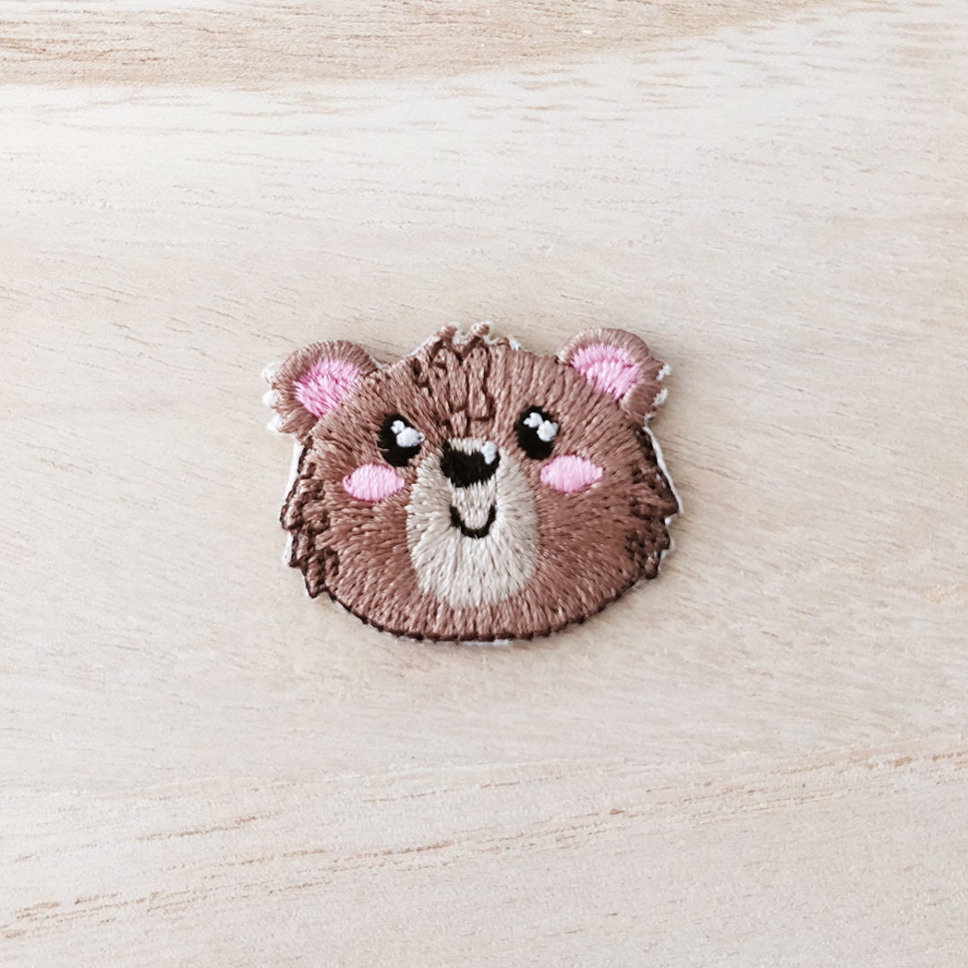 Teddy Bear Iron on Patch Embroidery Patch Cute Kawaii Patch - Etsy