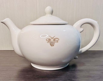 Marutomoware Bee Honey Comb Ceramic Teapot - 1940s Japanese Pottery - Etsy