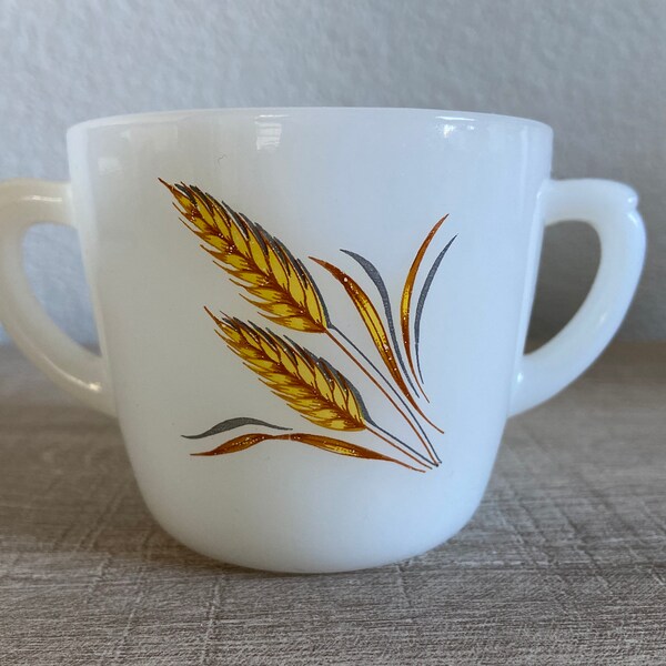 Fire King Wheat Bowl - Etsy
