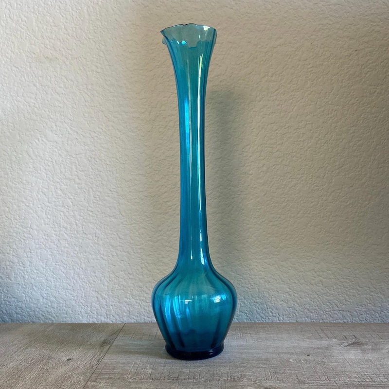 Turquoise Vase - Etsy