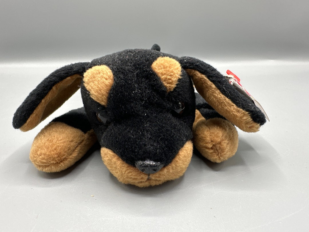 Retired Ty Beanie Baby Doby the Doberman Pinscher Dog - Etsy