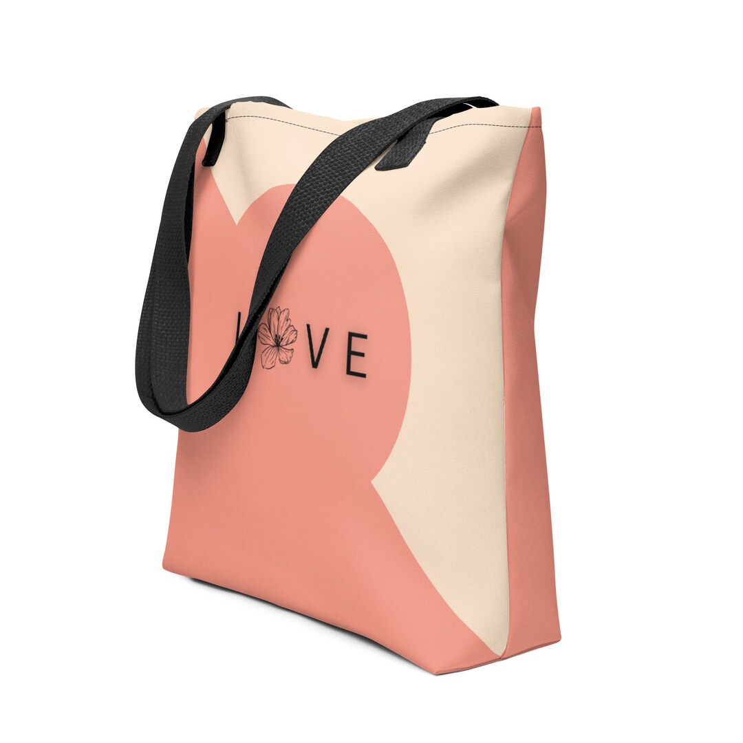 Love Thrive Colourful Tote Bag - Etsy