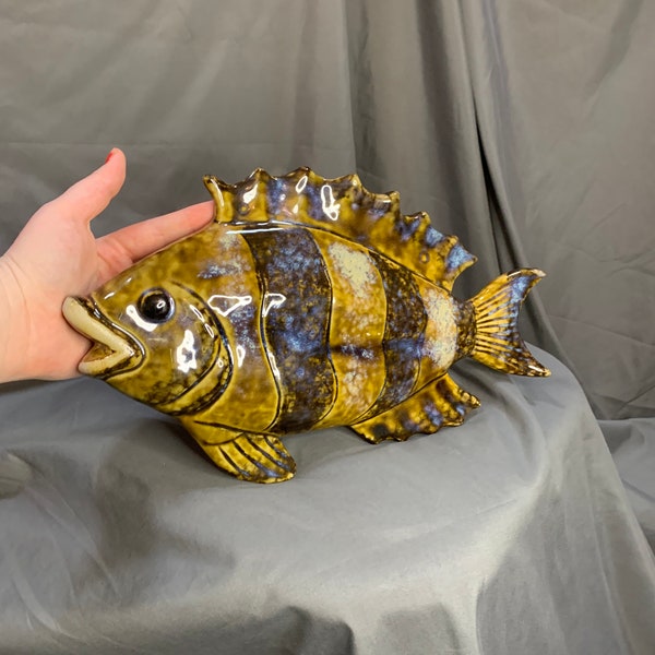 Pottery Fish - Etsy