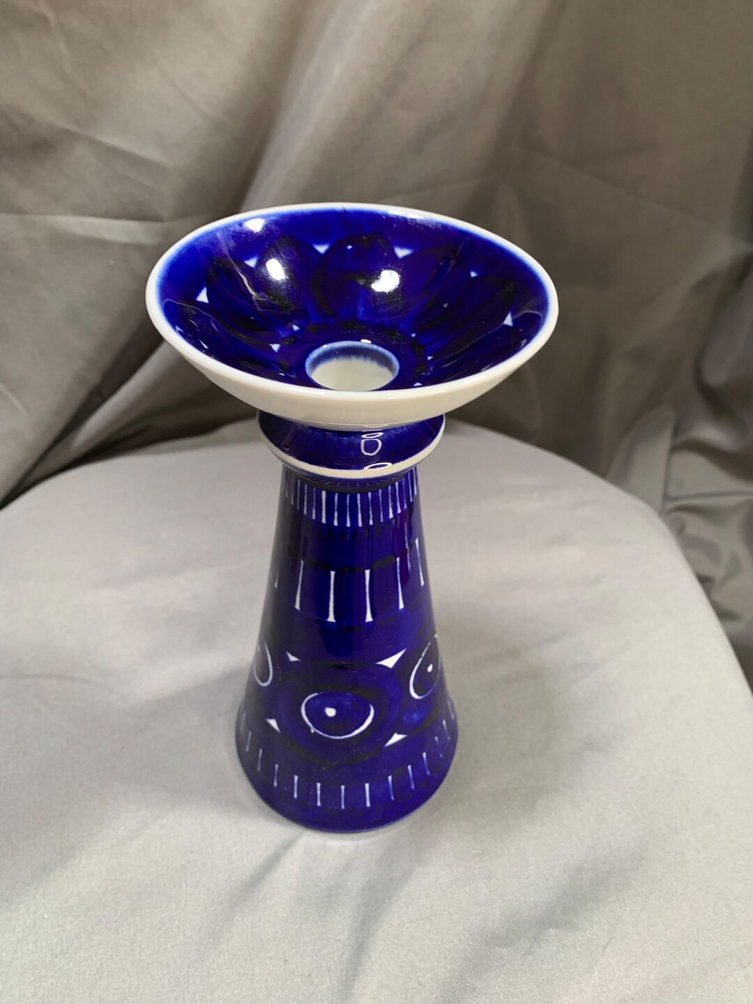 Vintage Arabia Finland Pottery Candlestick Holder - Etsy