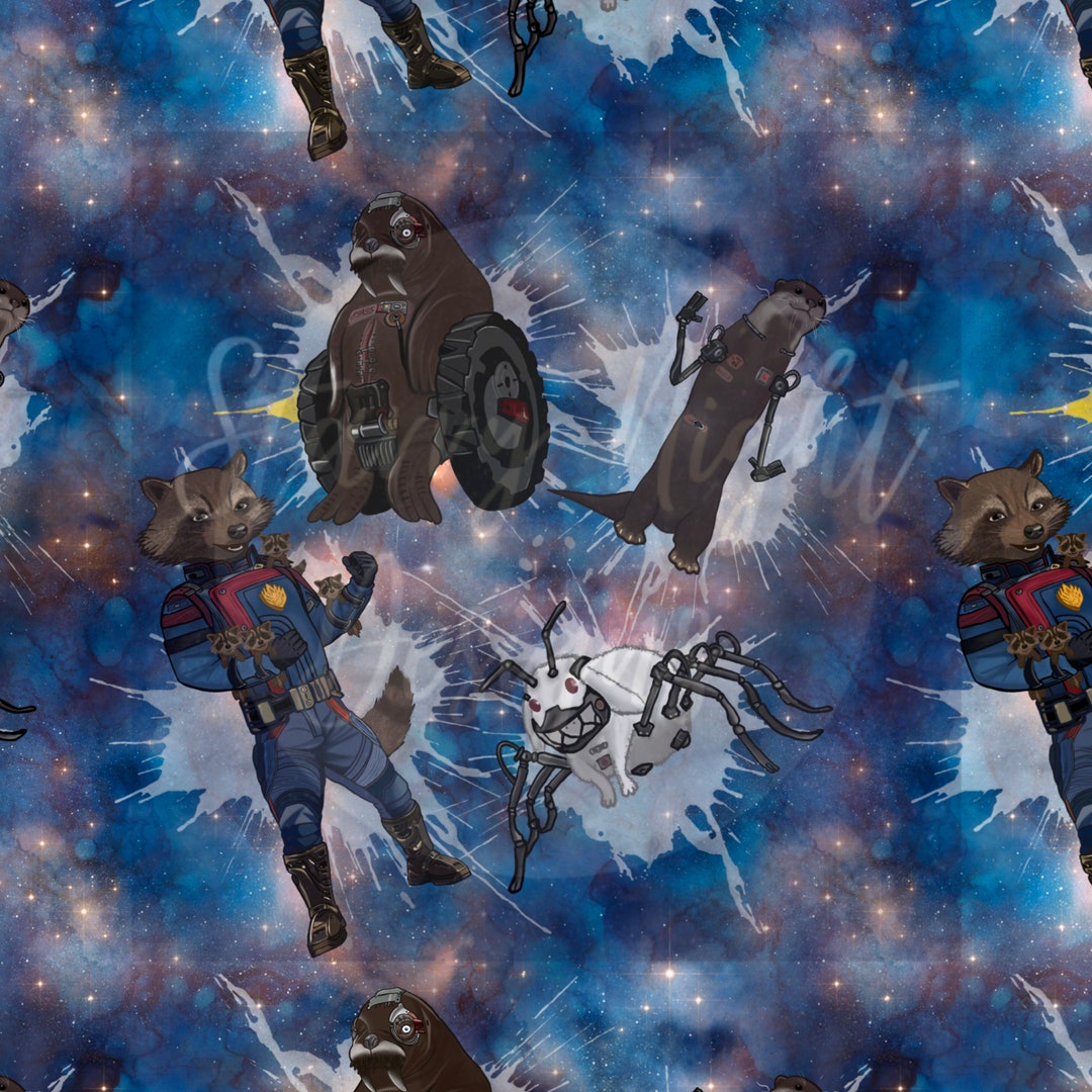 GOTG 3, Surface Pattern Design, Illustration, Space Heros, Magic, Nerd ...