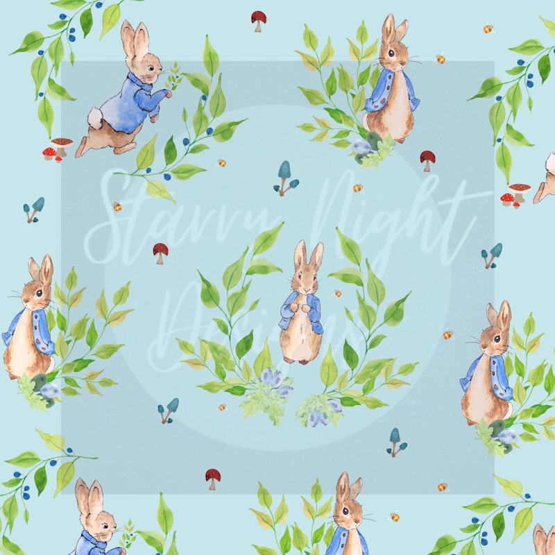 Peter Rabbit Pattern - Etsy