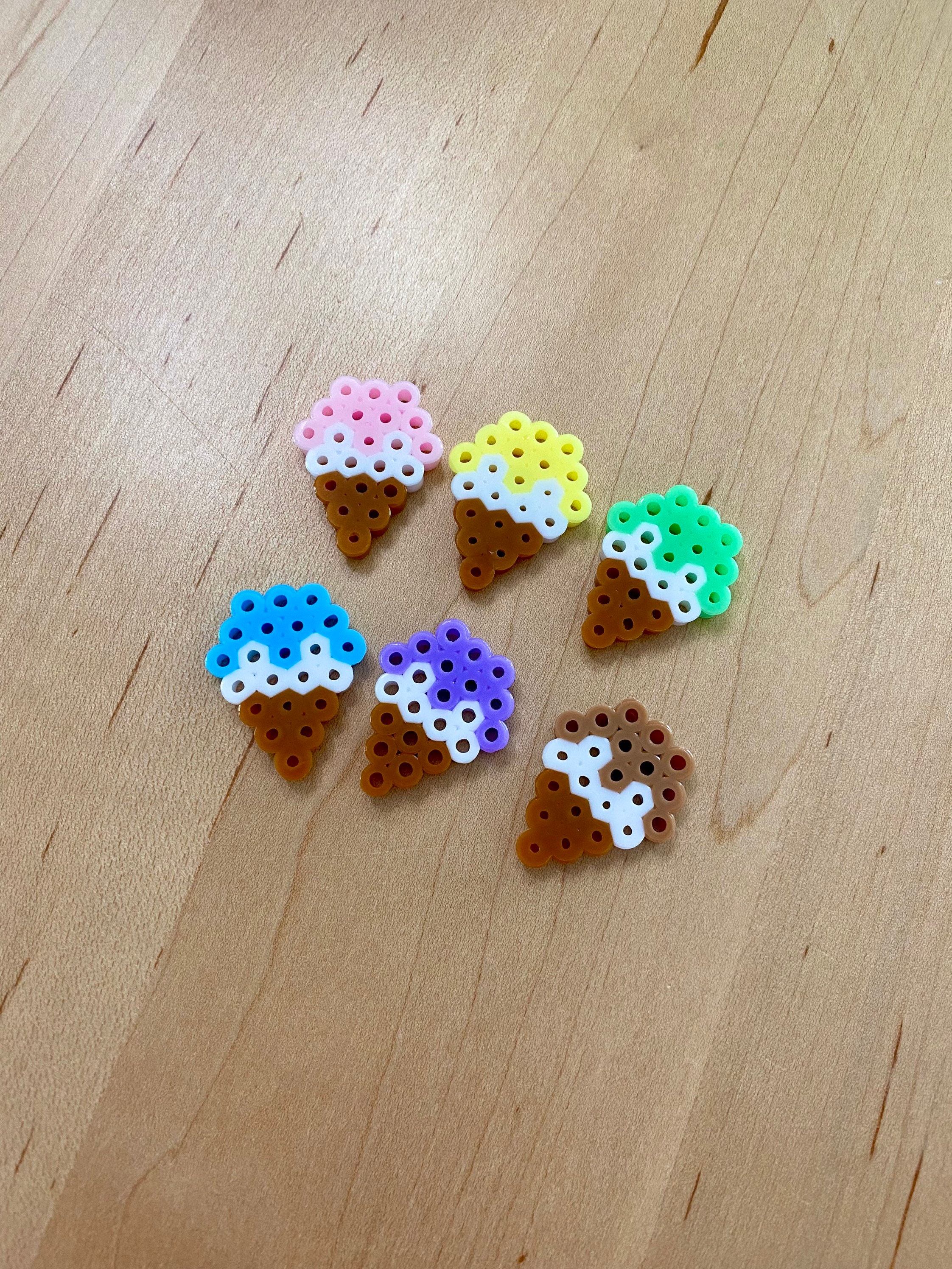 Ice Cream Cone Perler - Etsy