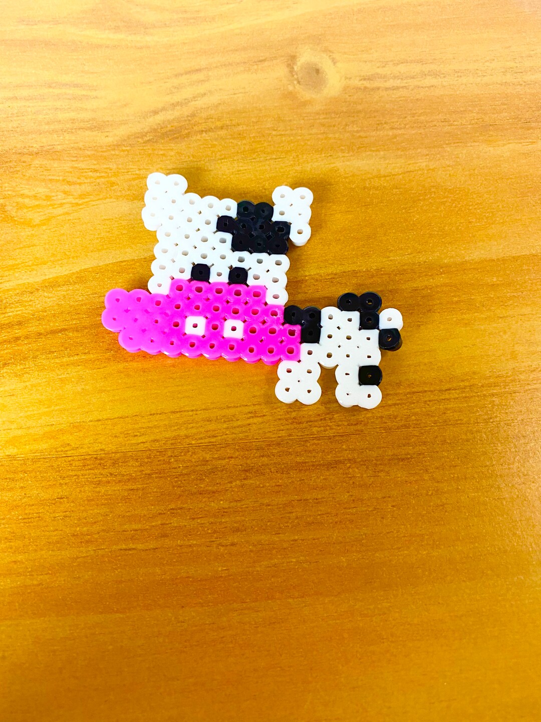Cute Perler Cow - Etsy
