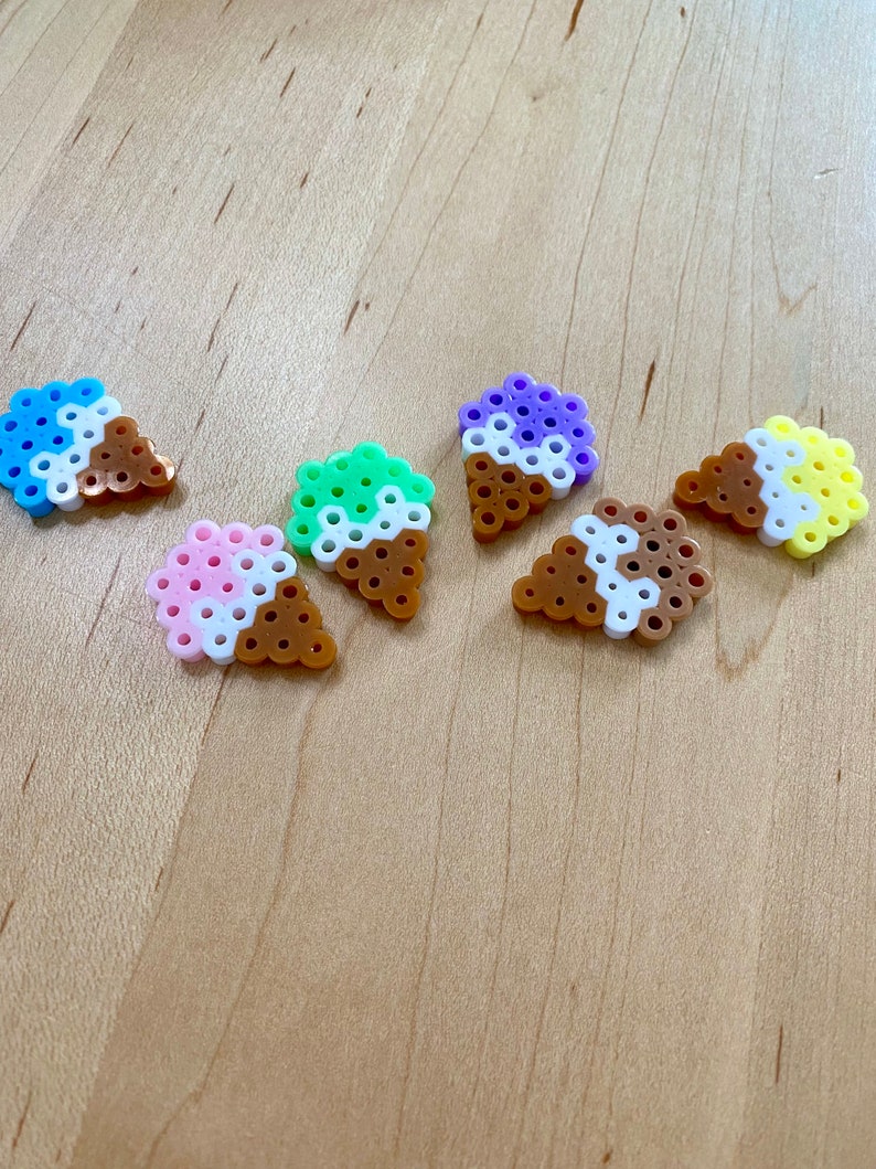 Ice Cream Cone Perler - Etsy