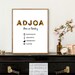 Adjoa X Adinkra ~ Monday Born Female in Kente | Digital Print | African ...