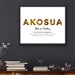 Akosua ~ Sunday Born Female in Kente | Digital Print | African Wall Art ...