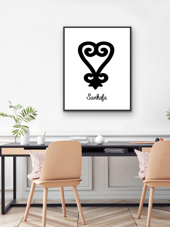 Sankofa 1 By Tijames African Symbols Adinkra Symbols