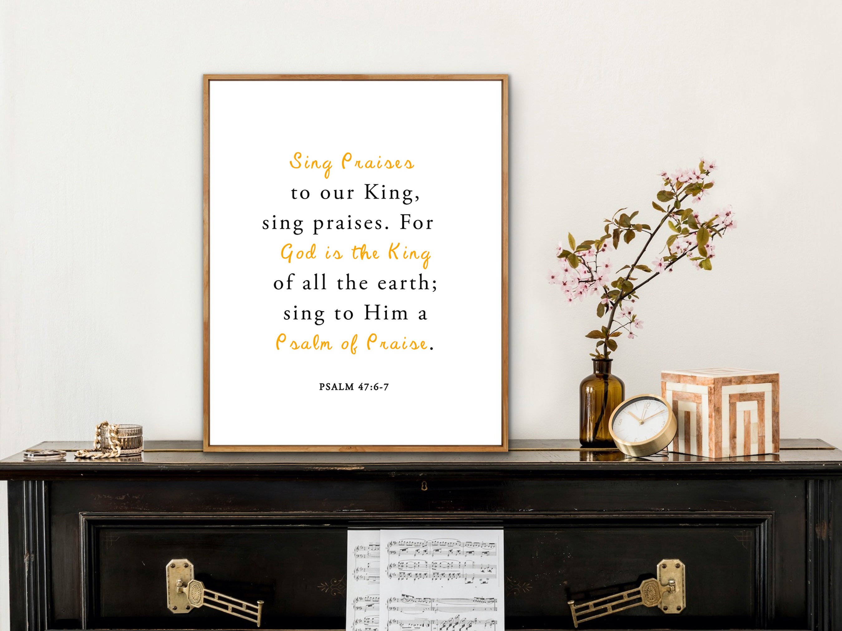 Nyame Ye Ohene ~ God is King in Kente | Digital Print | African Wall ...