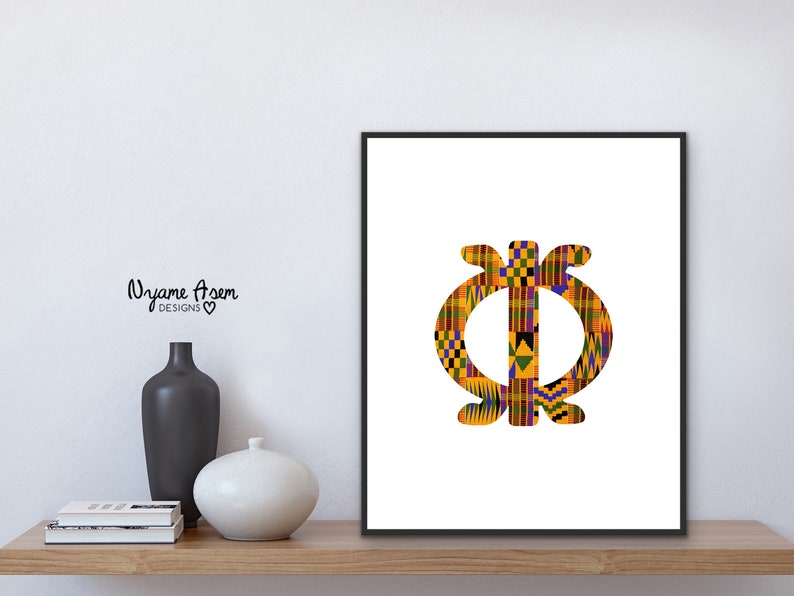 Wawa Aba ~ Perseverance in Kente | Digital Print | African Wall Art ...