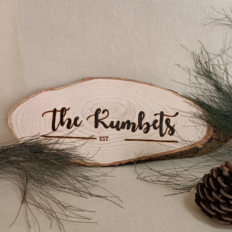 Wood Burned Sign - Etsy
