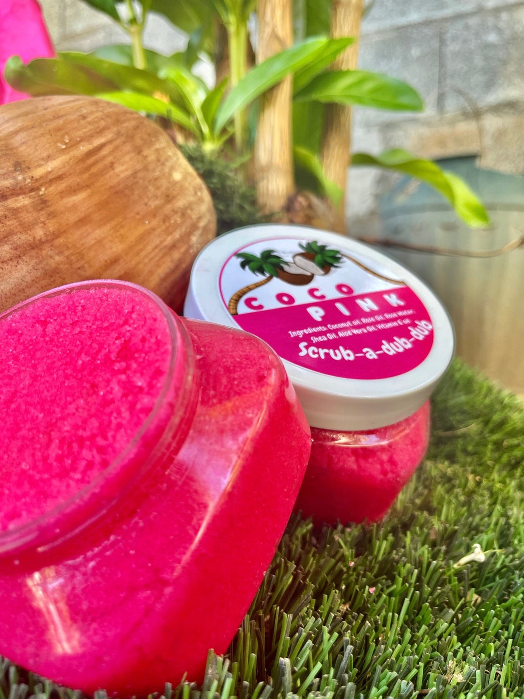 COCO PINK SCRUB - Etsy