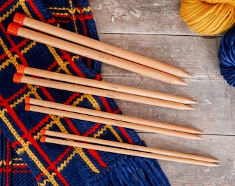 Long Knitting Needles 40cm - Etsy