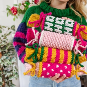 Christmas Cracker Bundle Knitting Pattern - Christmas Crackers ...