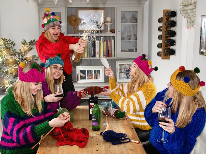 Christmas Cracker Bundle Knitting Pattern - Christmas Crackers ...